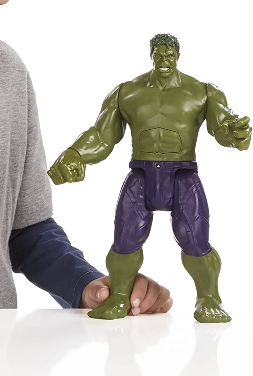 Titan Hero Tech Electronic Hulk 12 Inch Tall Action Figure