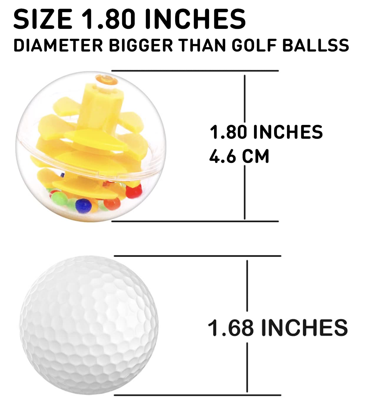 Single Ball Drop Toy for Kids - Spinning Swirl Ball Ramp Activity Play Toy Safe for 9 Months and up.
