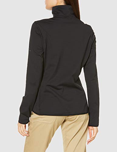 Salomon Women's Standard Outrack Half Zip, Black, Large