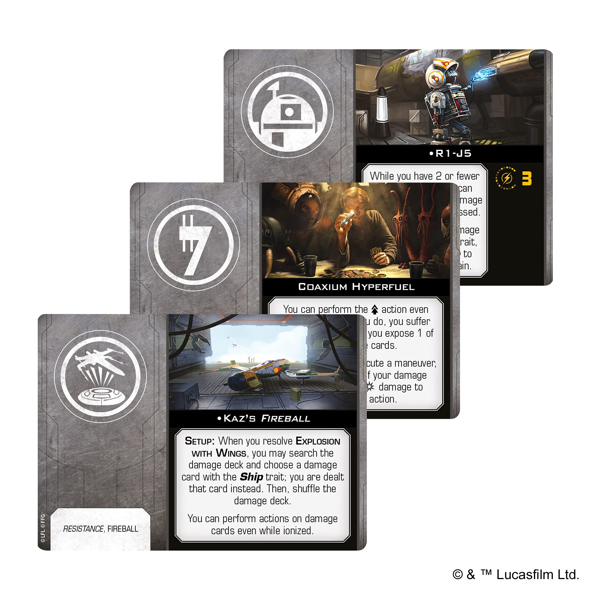 Star Wars X-Wing 2nd Edition Miniatures Game Fireball EXPANSION PACK - Strategy Game for Adults and Kids, Ages 14+, 2 Players, 45 Minute Playtime, Made by Atomic Mass Games