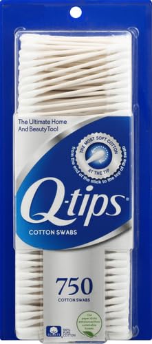 Q-tips Cotton Swabs For Hygiene and Beauty Care Original Cotton Swab Made With 100% Cotton 750 Count