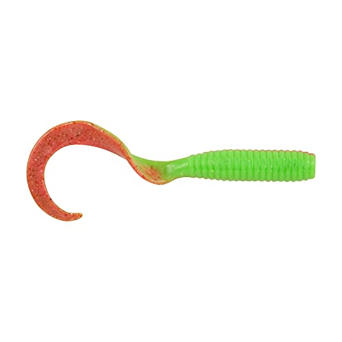 Berkley Gulp! Grub Fishing Soft Bait , Nuclear Chicken, 8"