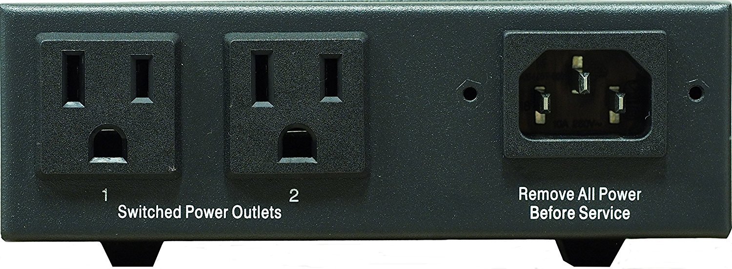 Synaccess netBooter NP-02B Remote Switched PDU with 2 Power Outlets, 120V/13A. Control via Web, telnet, or USB