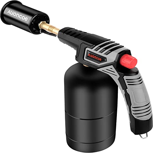 Cooking torch lighter - Kitchen butane torch - Propane culinary Blowtorch - For Searing Steaks and Creme Brulee - Sous Vide - Outdoor Charcoal Lighter or Campfire Starter