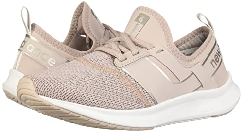 New Balance Women's FuelCore Nergize Sport V1 Sneaker, Logwood/Pale Blue, 8.5
