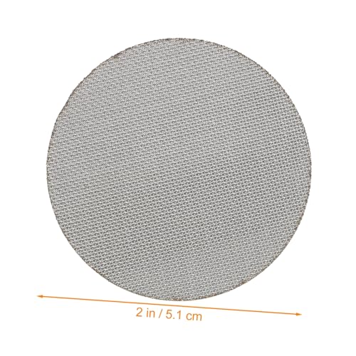 GREENADSCAPE Coffee Filter Tea Strainers for Wrecking Bar Espresso Coffee Screen Coffee Making Screen Coffee Maker Screen Filter Espresso Coffee Maker Machine Pour Silver Stainless Steel