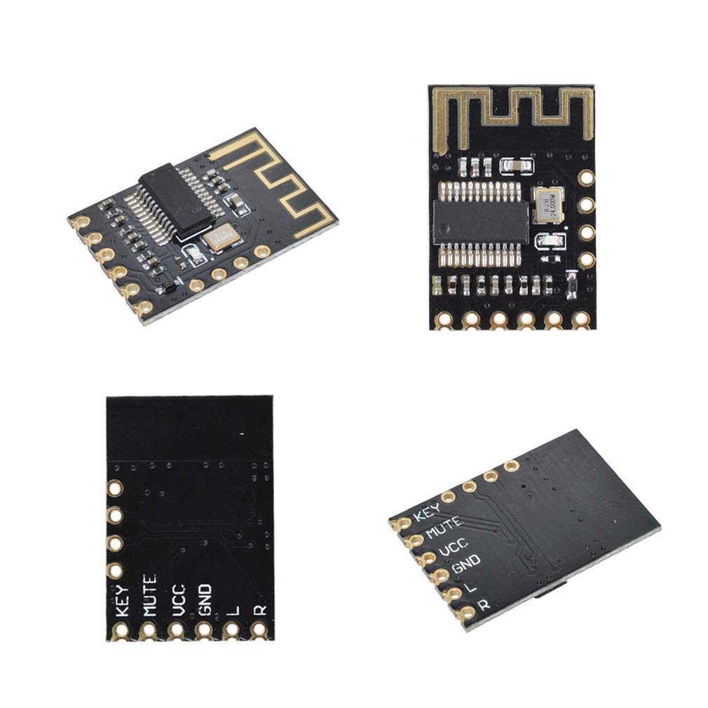 HiLetgo 3pcs M18 Wireless Bluetooth MP3 Audio Receiver Board BLT 4.2 mp3 Lossless decoder Bluetooth 4.2 Audio Receiver Board Wireless Stereo Sound Module