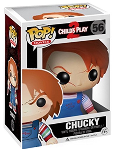 POP Child's Play 2 - Chucky Funko Pop! Vinyl Figure (Bundled with Compatible Pop Box Protector Case), Multicolor, 3.75 inches