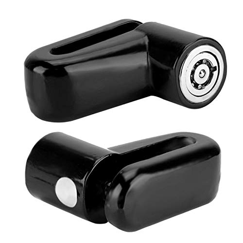Brake Lock, Practical Disc Lock, Security Protection Convenient General Purpose Professional Use for Bike Motorcycle(Black)