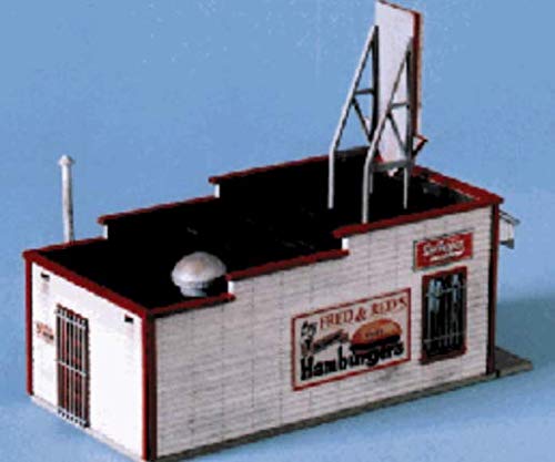 HO KIT Laser-Cut Fred & Red's Cafe