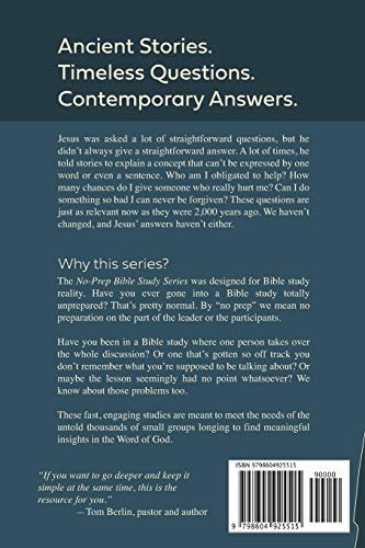 Jesus' Most Popular Parables (The No-Prep Bible Study Series)
