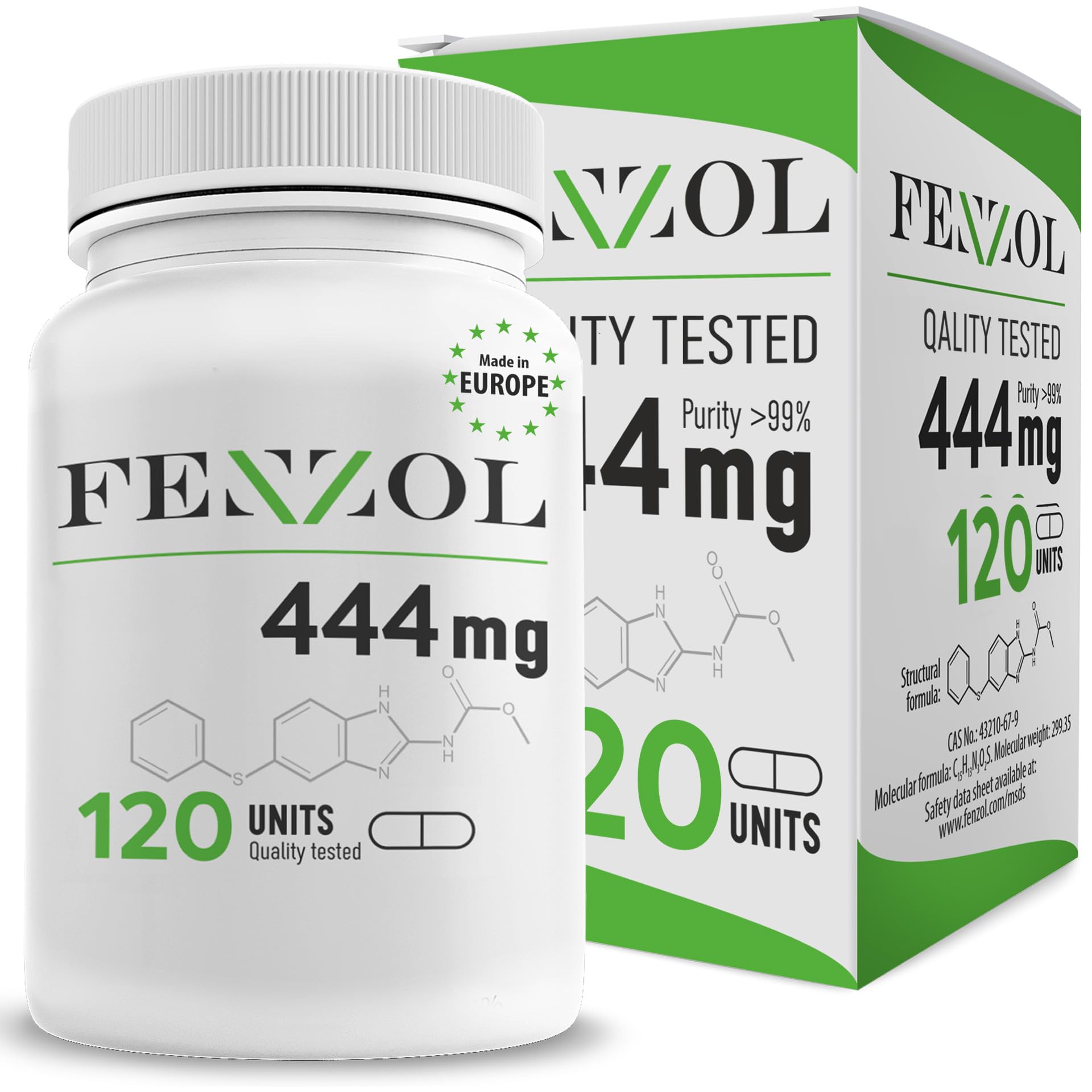 FENZOL | 444 | mg | 120 | ct | >99%