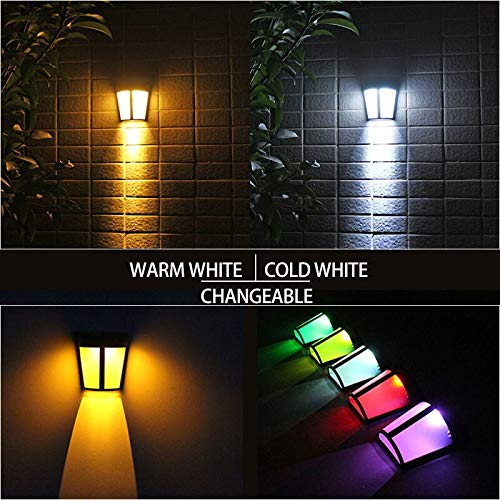 TANGIST LED Solar Light 1pcs LED Solar Power Light Control Wall Light 6 LED Outdoor Waterproof Energy Saving Street Yard Path Home Garden Security Lamp Garden Yard Lawn