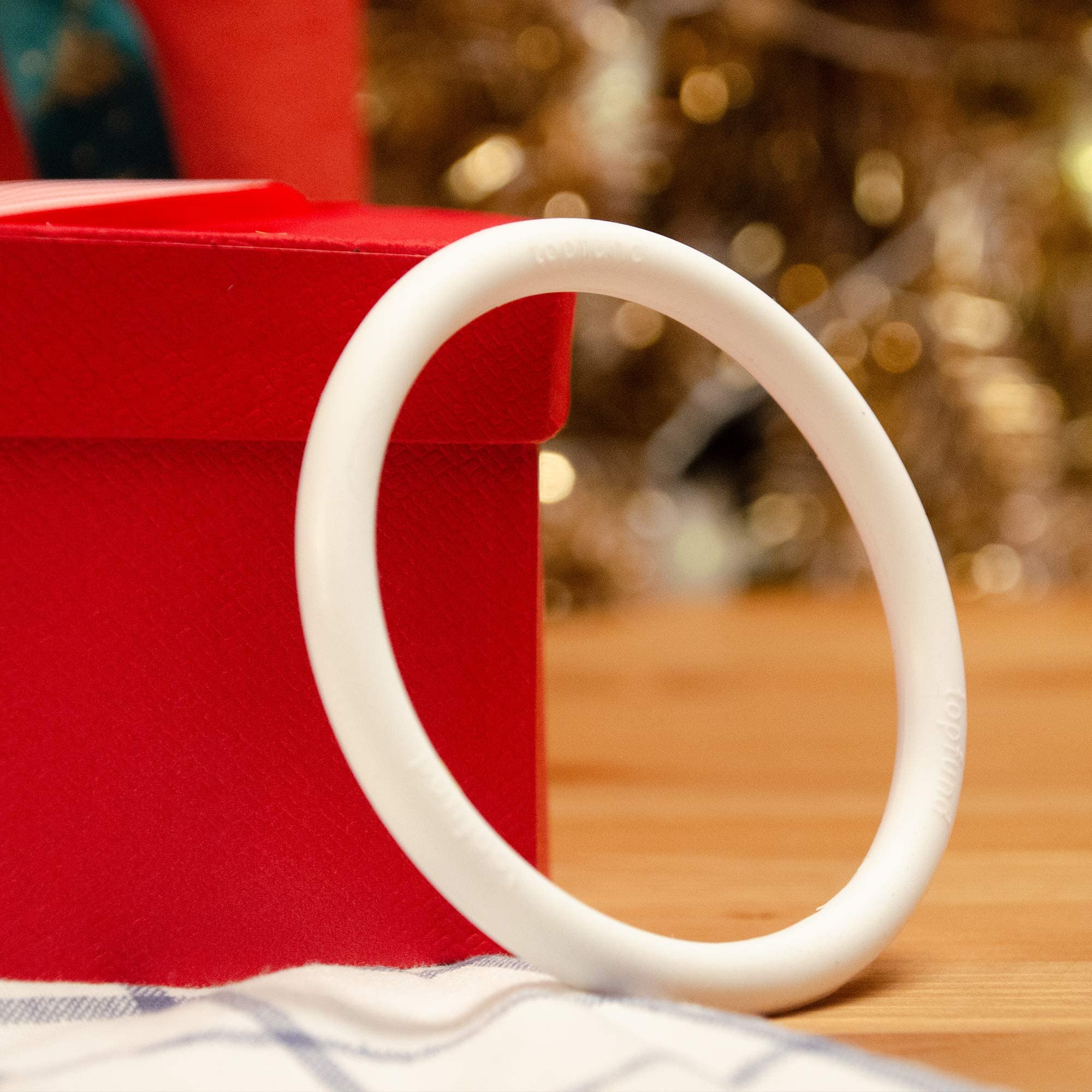 TOPFUND Crystal Singing Bowl Silicone Rubber O-ring Medium