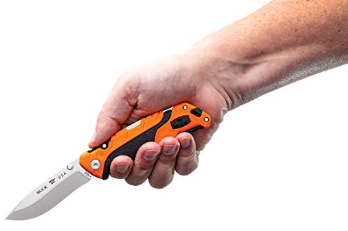 Buck Knives 659 Pursuit Pro Large Folding Hunting Knife, 3-5/8" S35VN Stainless Steel Blade, Polyester Sheath Included