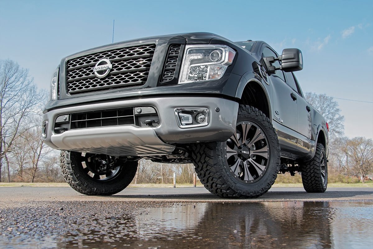 Rough Country 3" Lift Kit w/N3 Struts for 2004-2015 Nissan Titan - 83432