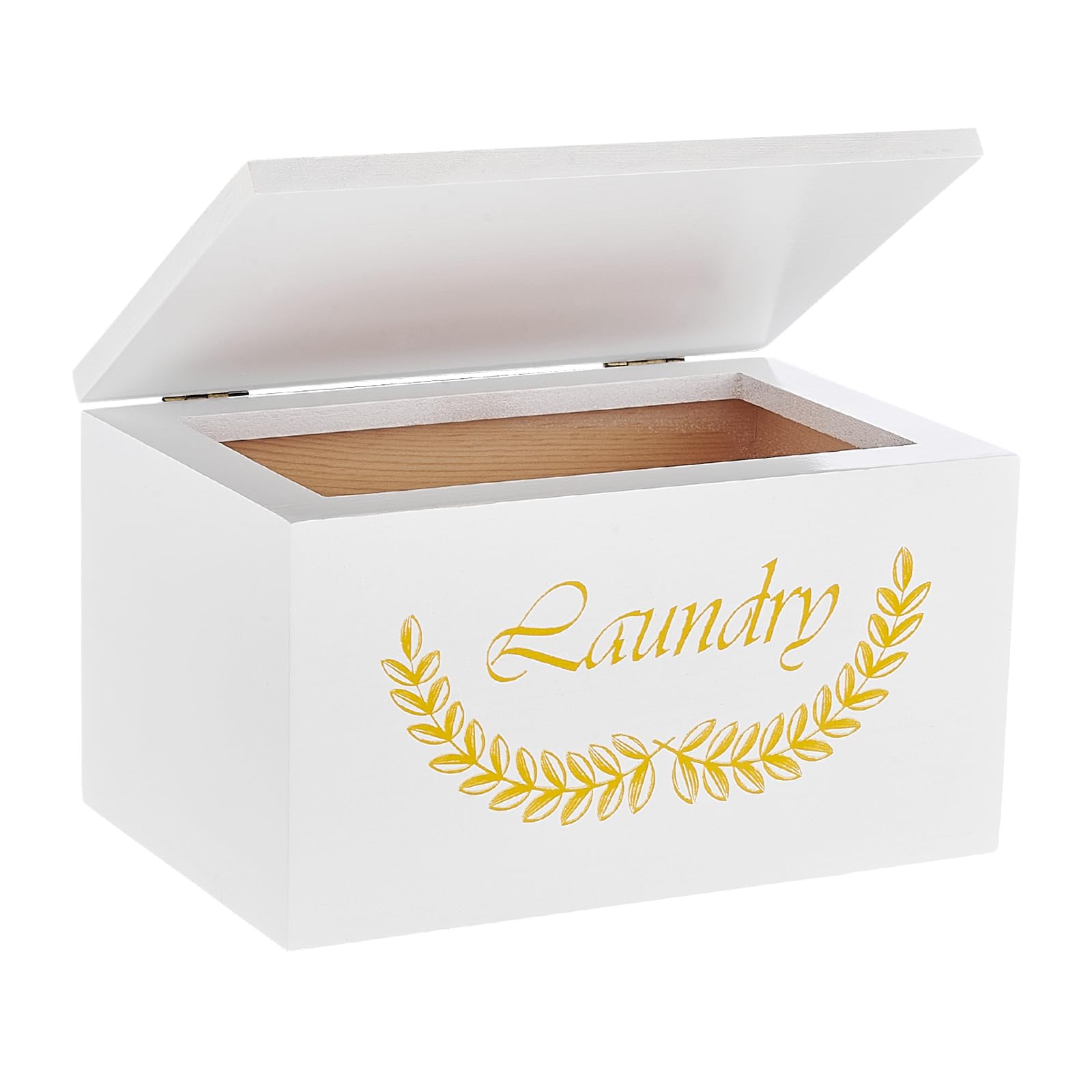 Dryer Sheets Holder for Laundry Room Organization, Vintage Dryer Sheet Container with Lid, Cute Lint Bin for Laundry Room Decor and Accessories, Storage Dryer Sheets, White