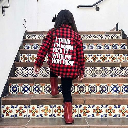 MERSARIPHY Toddler Baby Plaid Jacket Baby Boy Girl Button Down Shirt Tops Fall Winter Coat for Kid (Red Plaid, 6-12Months)