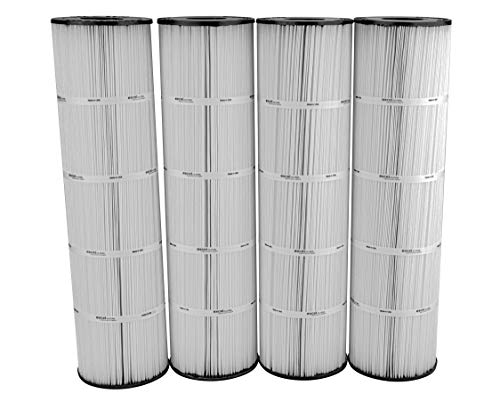 Excel Filters XLS-718 4 Pack Replacement Pool Filter Cartridges for Pentair Clean Clear Plus 420. Also Replaces Pentair R173576, Pleatco PCC105, Unicel C-7471, Filbur FC-1977.