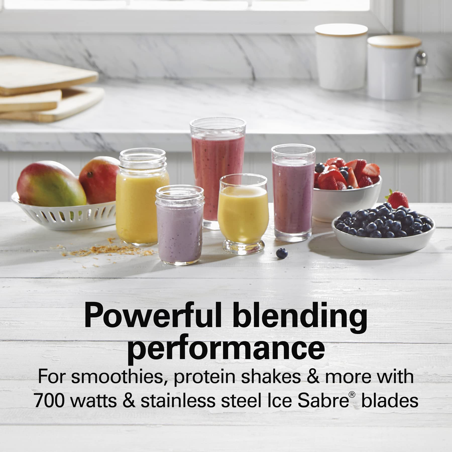 Hamilton Beach Power Elite Wave Action blender-for Shakes & Smoothies & Portable 7 Quart Programmable Slow Cooker with Three Temperature Settings
