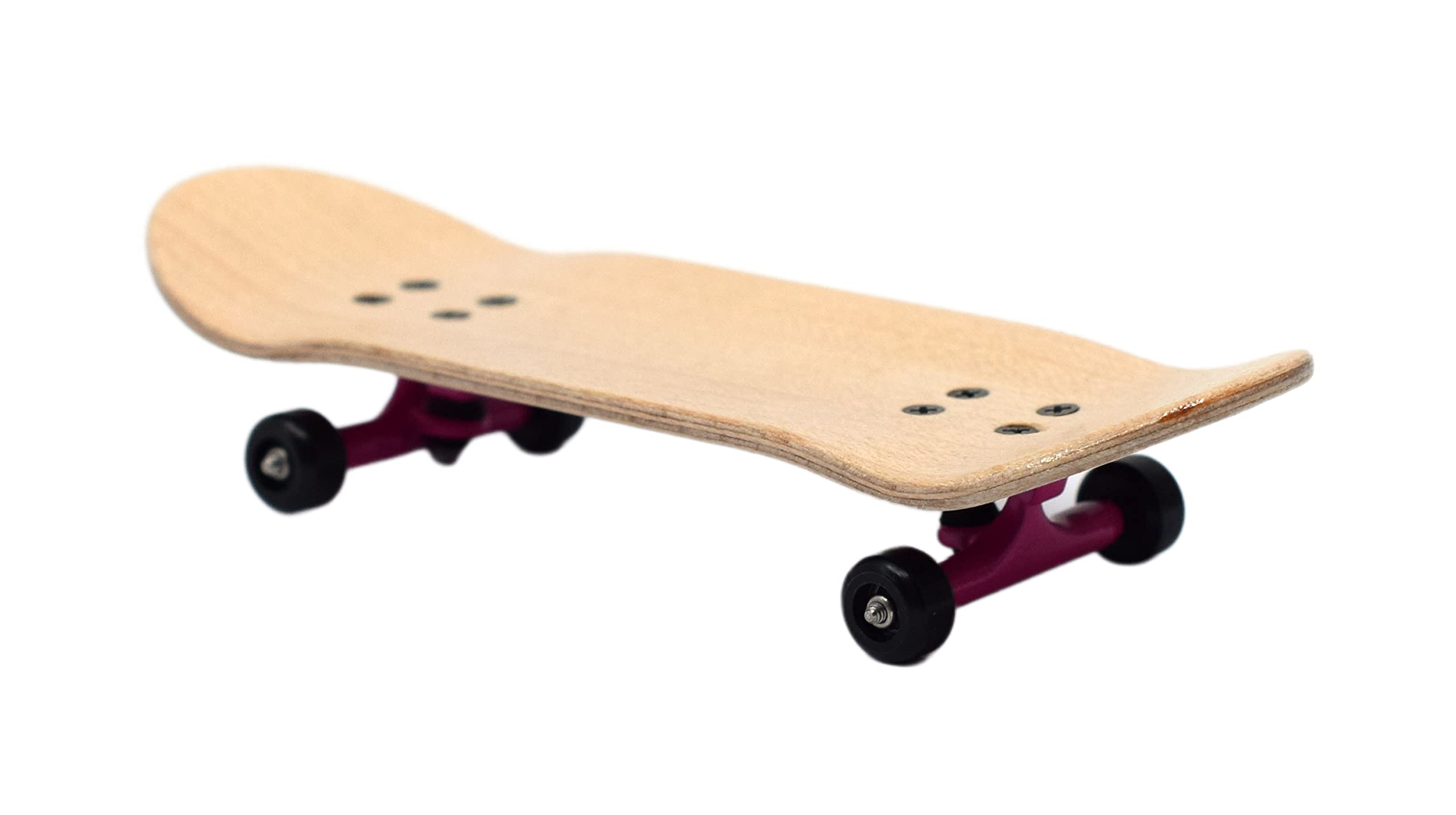 Teak Tuning 32mm Pro Fingerboard Heat Transfer Graphic Complete - Fully Assembled with Pro Level Parts - Pro Shaped Wood Deck (34x97mm), UltraSpin Wheels, Prodigy Trucks - Donut Teak Logo