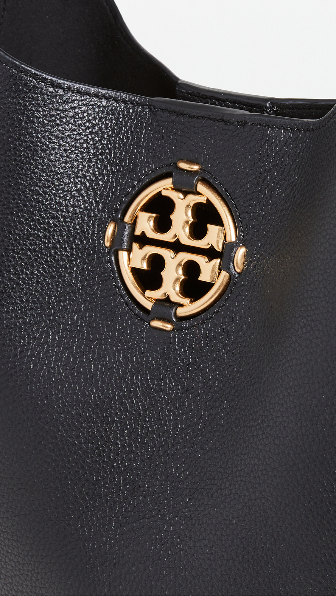 Tory Burch Women's Miller Hobo Bag, Black, One Size