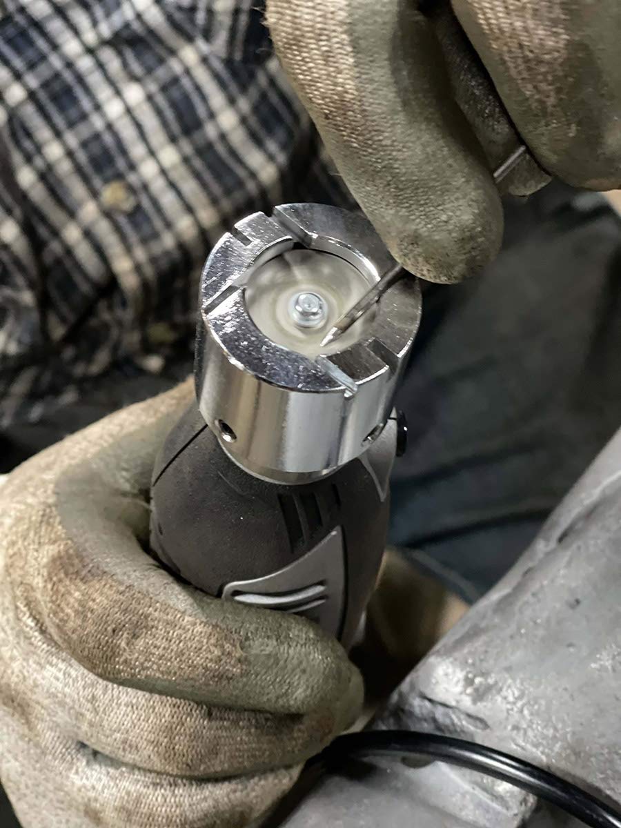 Eastwood TG1800 Tig Welder Tungsten Sharpener | Fit's 1/16” and 3/32” Tungstens | Handheld Tungsten Grinder for Better Welds | Grinds 10° and 22.5° Angles | Tig Welding Accessories | Corded 120 VAC
