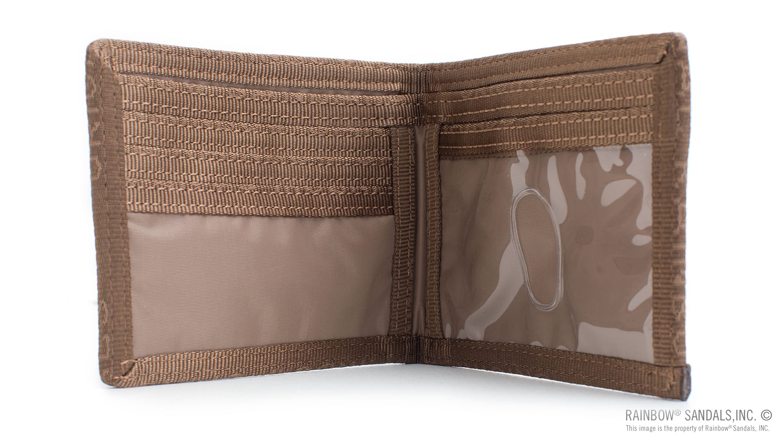 Rainbow Sandals Bi-Fold Wallet - Dark Brown