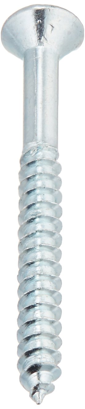 The Hillman Group 35049 Flat Head Phillips Wood Screw, 6 x 1 1/2-Inch, 100-Pack