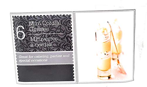 Clear Plastic Cordial Glasses, (2 6-ct. Packs)