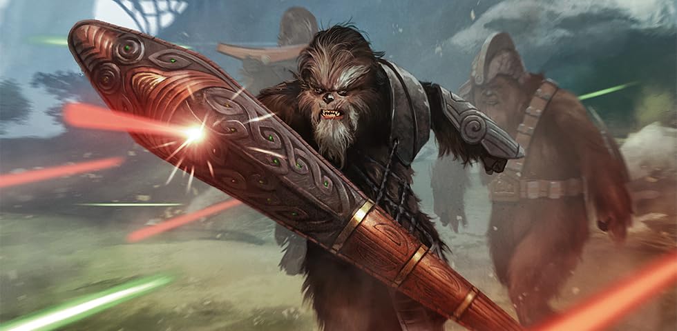 Star Wars: Legion Wookie Warriors Unit Expansion - Powerful Wookiees! Tabletop Miniatures Game, Strategy Game for Kids and Adults, Ages 14+, 2 Players, 3 Hour Playtime, Made by Atomic Mass Games