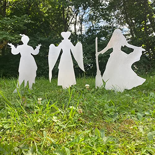Metal Stakes For Yard Halloween Decorations Outdoor Scary Family Home Front Yard Sign 1PC