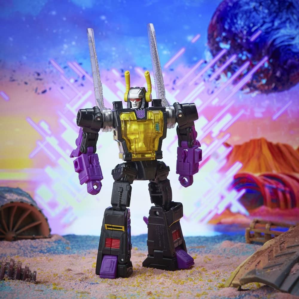 Transformers Toys Generations Legacy Deluxe Kickback Action Figure - Kids Ages 8 and Up, 5.5-inch