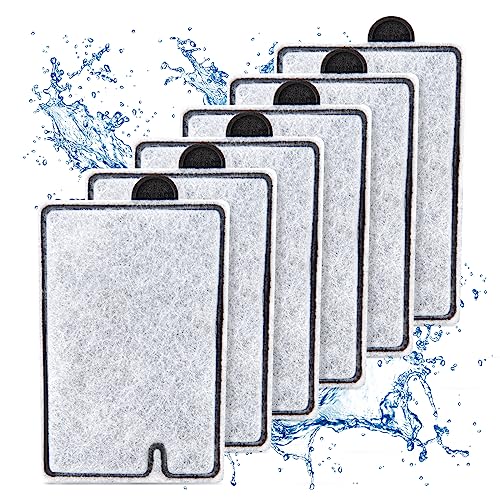 MantaMaze 6 Pack Extra Small Filter Cartridges for Aqueon QuietFlow E Internal Power Filter Size 3 - Extra Small Replacement Filter Cartridges for Aqueon (XS-6 Pack)
