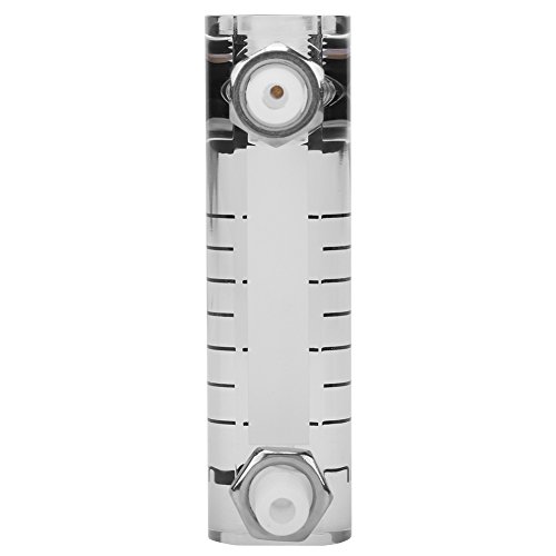 FTVOGUE Gas Regulator LZQ-2 Flowmeter 0-3LPM Flow Meter with Control Valve for Oxygen/Air/Gas