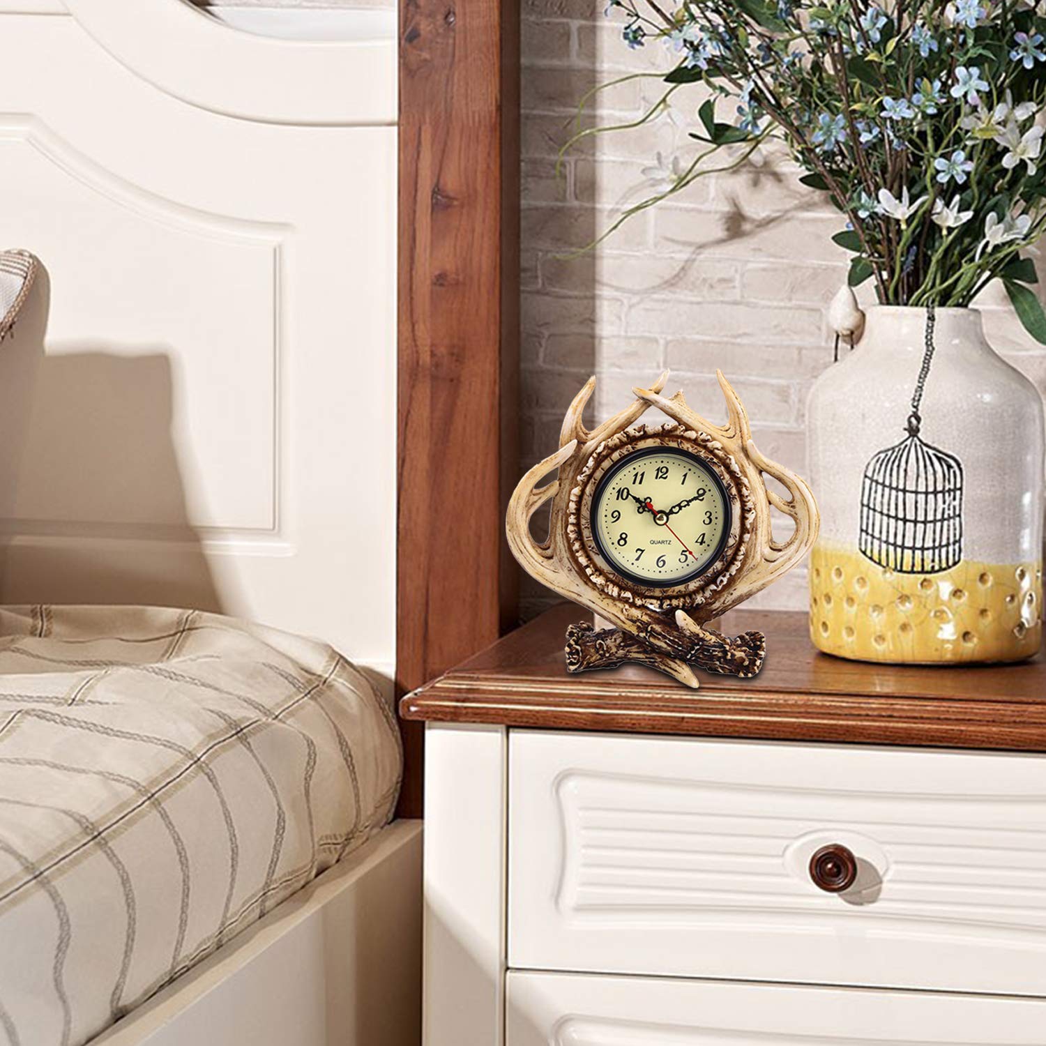 Clocks for Living Room Decor, Table Clocks for Living Room Decor, Table Clock, Mantel Clock, Mantle Clocks, Shabby Chic Decor, Table Top Decor