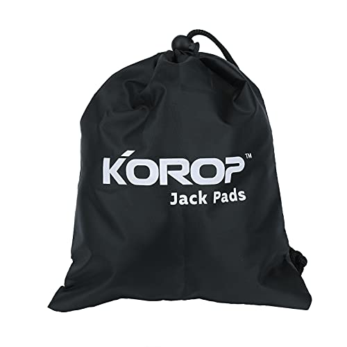 Lifting Jack Pad (4pcs) Compatible with Chevy Corvette C5 C6 C7, Rubber Lift Point Adapter Jack Pucks with Storage Bag