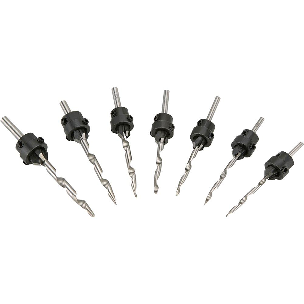 Steelex D1041 Tapered Countersink Bit Set, 22-Piece