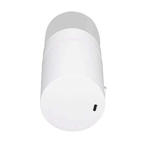 Electric Coffee Bean Grinder USB Charging USB Charging for Home Kitchen Cordless Portable Small Coffee Bean Grinder For Grain Herb Spice 110V(White)