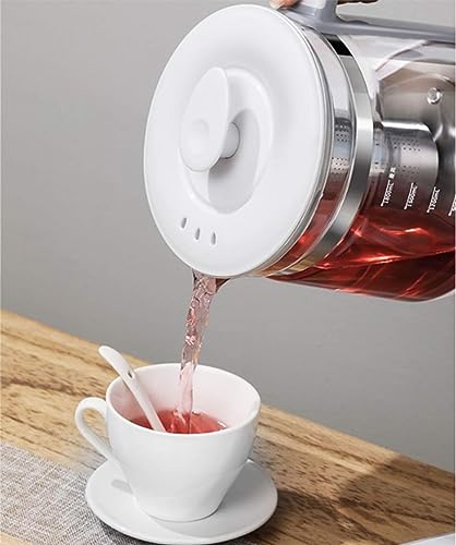 Electric Kettle 1.8L Large Capacity Glass Health Pot Multifunction Cooking Tea Soup Flower Teapot Automatic Electric Stew Bird's Nest Pot Electric Kettle