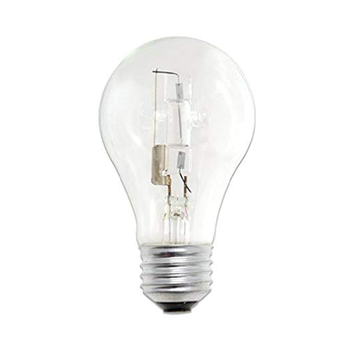 Bulbrite Halogen A19 29A19CL/ECO Eco-Friendly Halogen 29W A19, Clear, 2-Pack