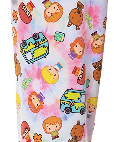 Scooby-Doo Womens' Chibi Characters The Gang Scooby Shaggy Velma Daphne Fred Sleep Pajama Pants (XXX-Large)