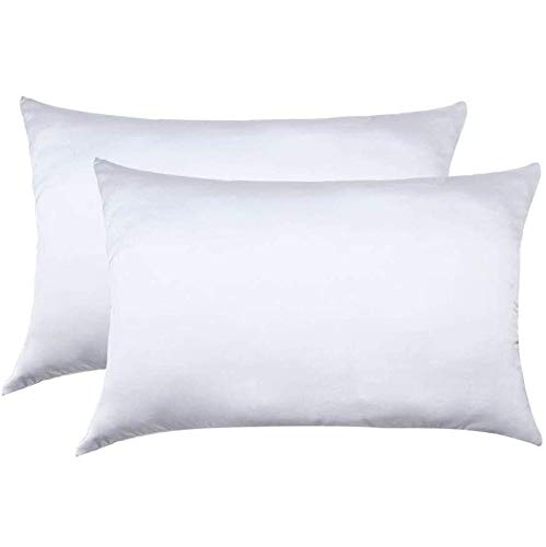 Jocoku 100% Mulberry Silk Pillowcases Set of 2 for Hair and Skin and Super Soft and Breathable King Size Nature Silk Pillowcases (King, White)