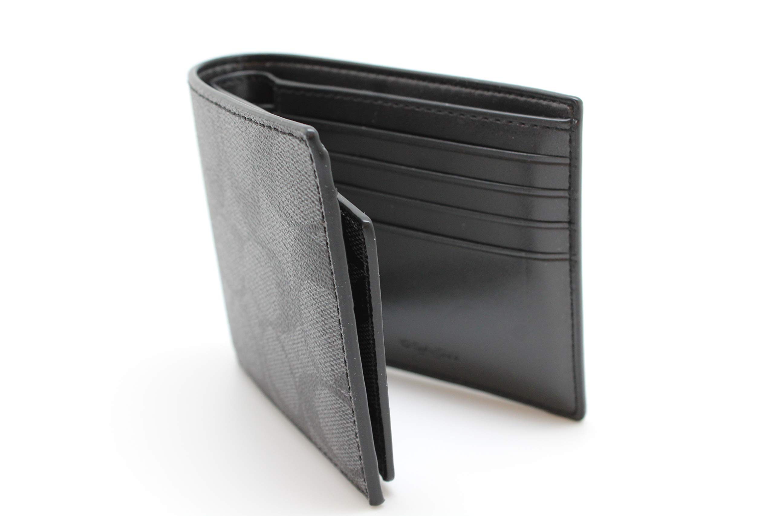 Coach Men's PVC Short Wallet (black CQBK)