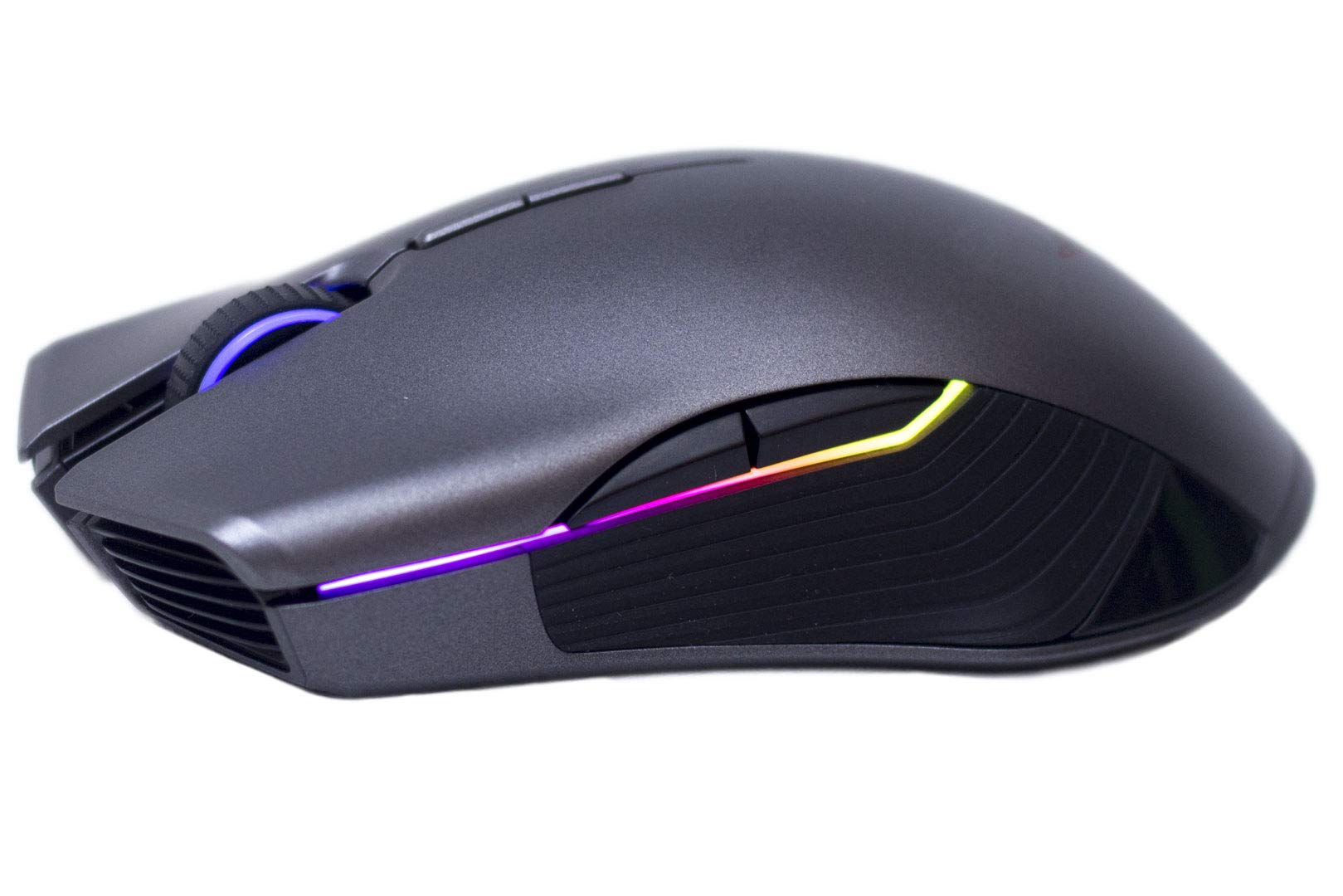 Razer Lancehead TE Ambidextrous Gaming Mouse: 16,000 DPI Optical Sensor - Chroma RGB Lighting - 8 Programmable Buttons - Mechanical Switches - Gunmetal