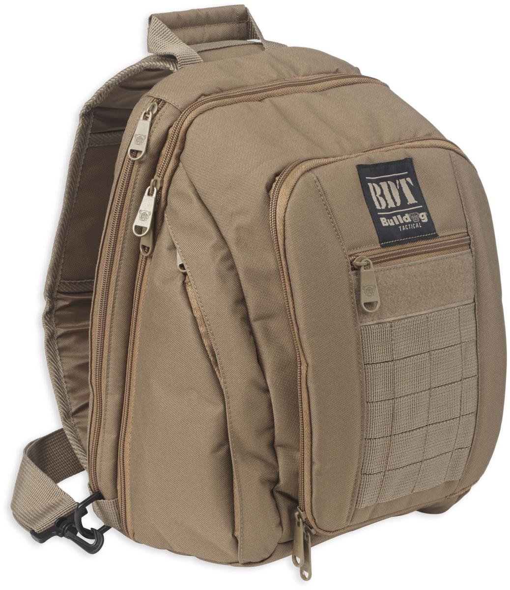 Bulldog Cases Small Sling Pack Black, 14" H x 10" W x 7" D