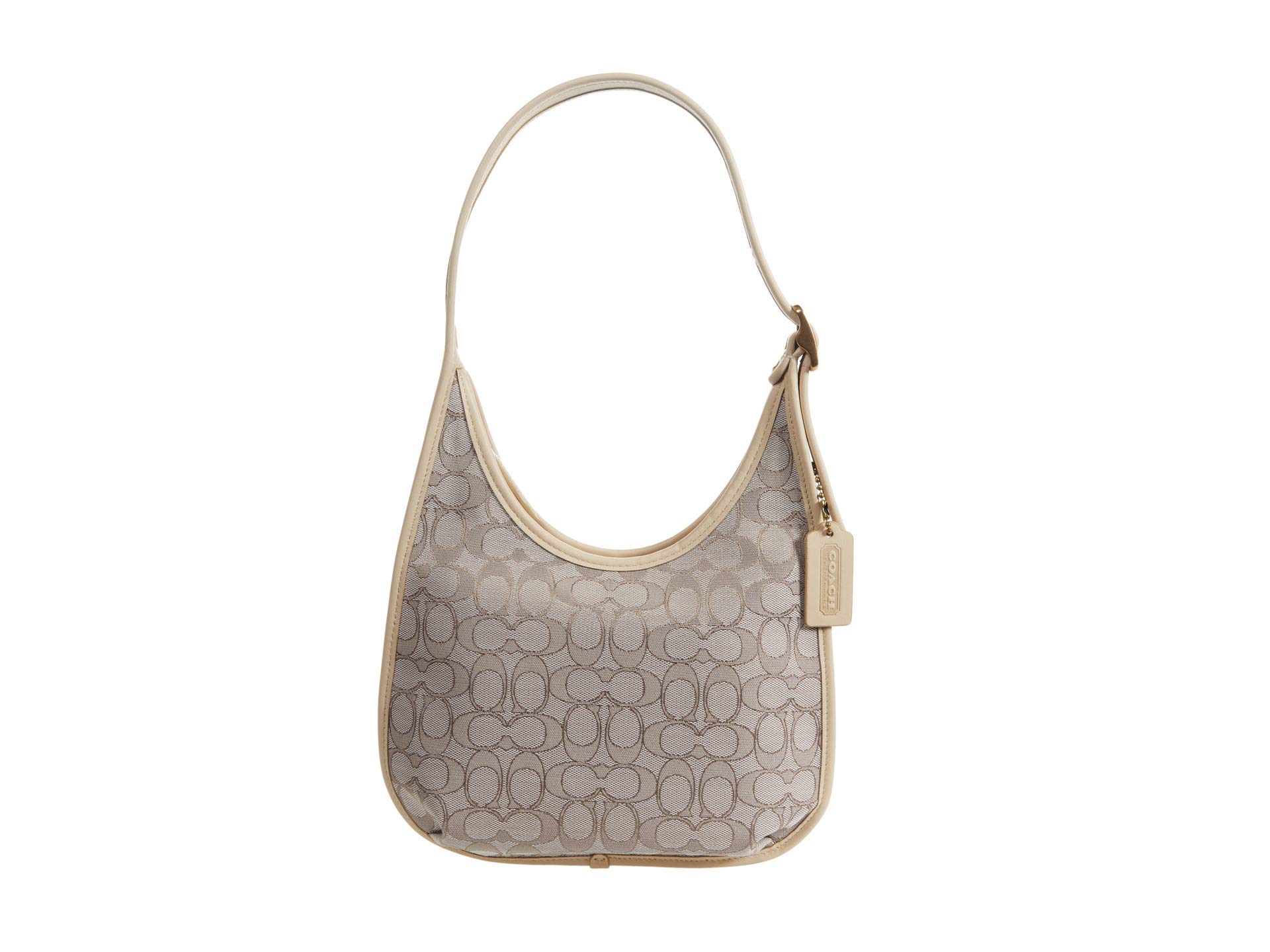 Coach The Originals Signature Jacquard Ergo Shoulder Bag B4/Stone Ivory One Size