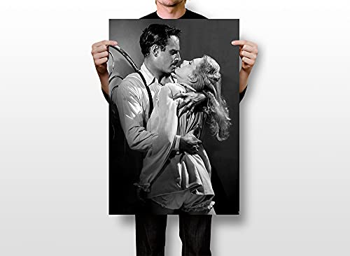 SMARTZONE Evil of Touch Charlton Heston Wall Art Home Decor - Water Resistant Poster (Size: 20" x 30")