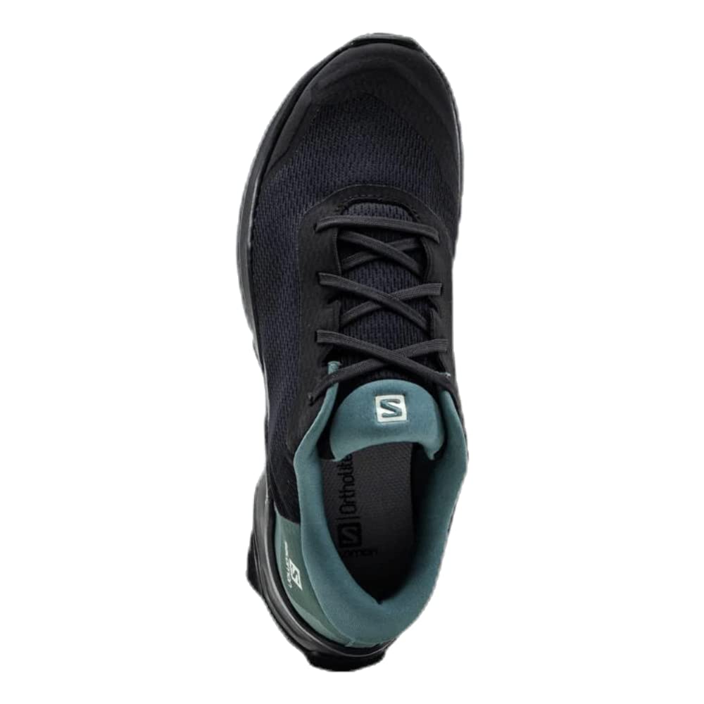Salomon X Reveal Hiking Shoes for Women, Phantom/Balsam Green/Black, 9.5