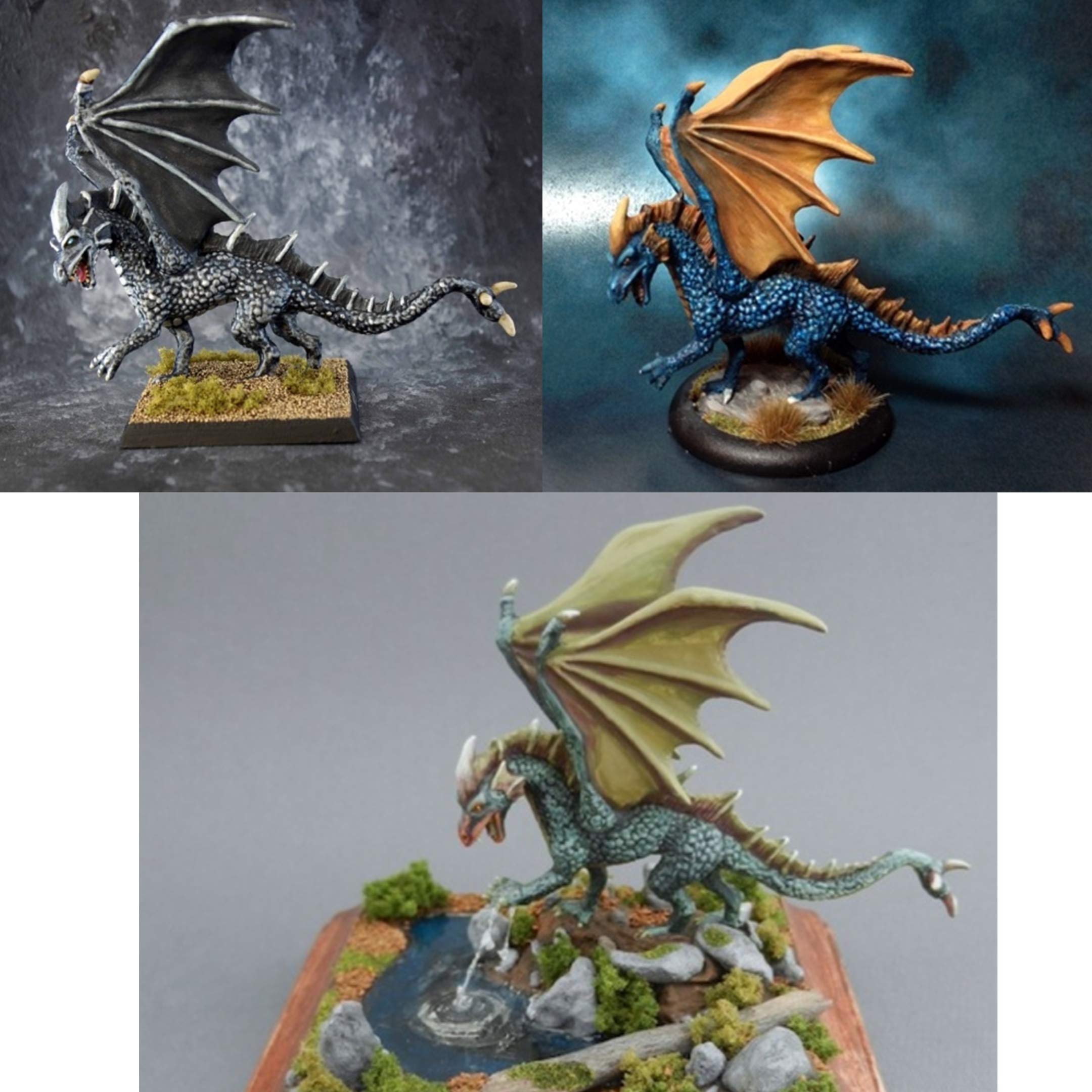 REAPER 77026: Young Fire Dragon - Dark Heaven Legends Bones Miniature